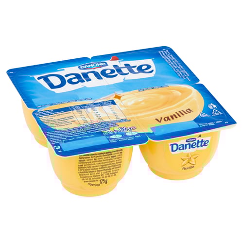 Danone Danette vaníliaízű puding 4x125g - Kifli.hu | Online ...